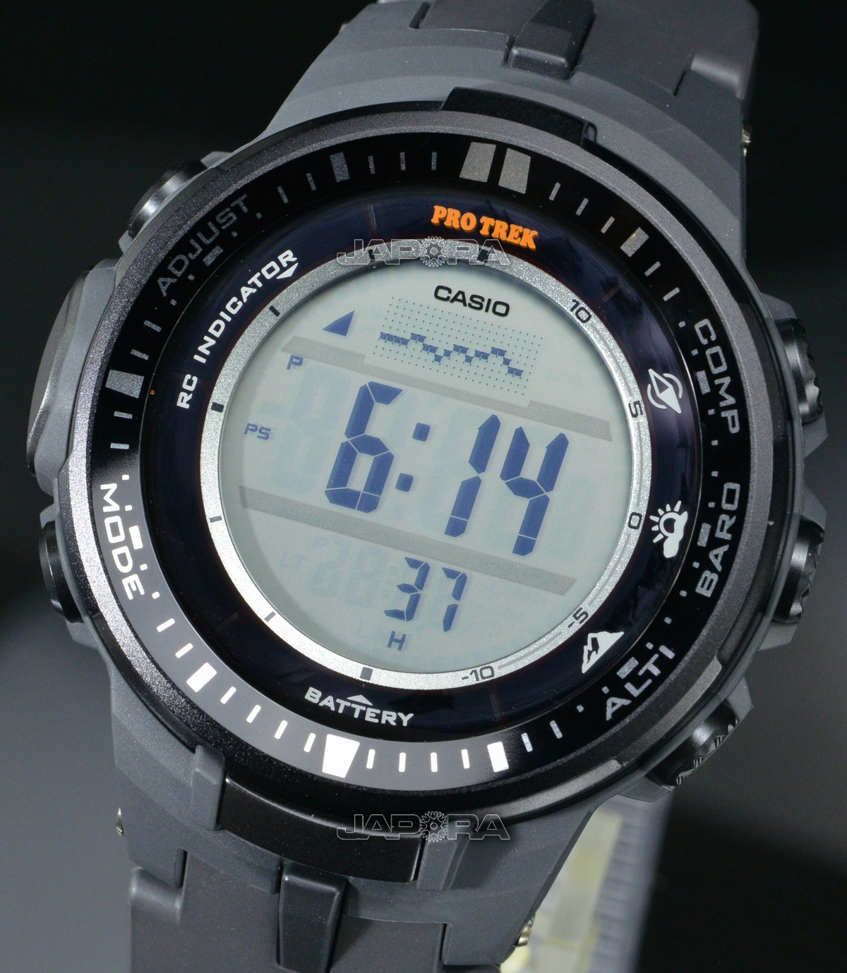 Ceas Casio Pro Trek PRW-3000-1 MultiBand 6 Solar Triple Sensor Version 3 - GLAMI.ro