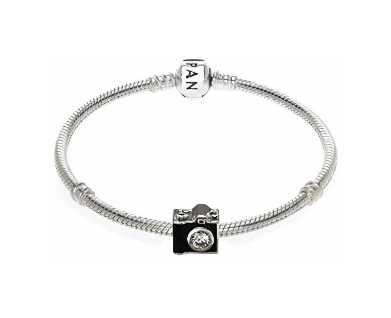 Accesoriu din argint brățară tip PANDORA Aparat foto 791709CZ - GLAMI.ro