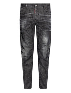 Blugi bărbați DSQUARED, negri - GLAMI.ro