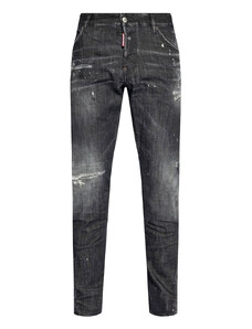 Blugi bărbați DSQUARED, negri - GLAMI.ro