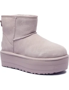 UGG Bocanci Classic Mini Platform | lână | piele întoarsă - GLAMI.ro