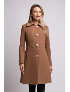 Paltoane Sentierri, maro, fără glugă - GLAMI.ro