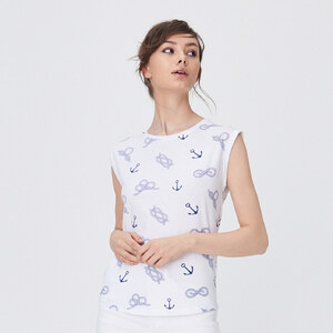 Sinsay - Tricou Basic - - GLAMI.ro