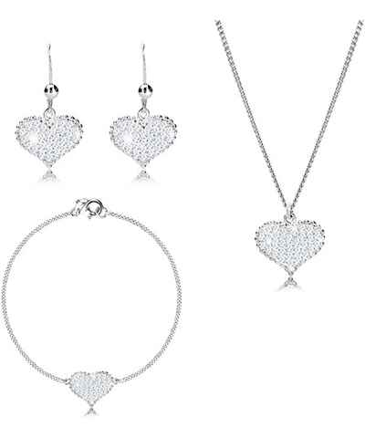 Seturi de bijuterii femei din argint | 280 articole - GLAMI.ro