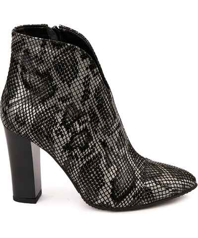 Cizme și botine femei Superlative, de iarnă, cu imprimeu animal print ...