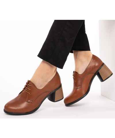 Pantofi smart-casual Dr. Calm, de toamnă, business, cu toc - GLAMI.ro