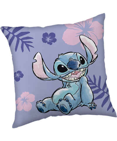 Lenjerie de pat Disney Lilo și Stitch, violet, din materiale ...