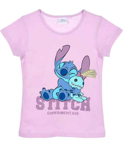 Tricouri și cămăși fete Disney Lilo și Stitch, roz - GLAMI.ro