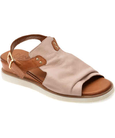 Sandale femei roz, din piele | 170 articole - GLAMI.ro