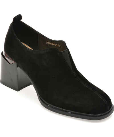 Pantofi sport Flavia Passini, negri, din piele întoarsă - GLAMI.ro