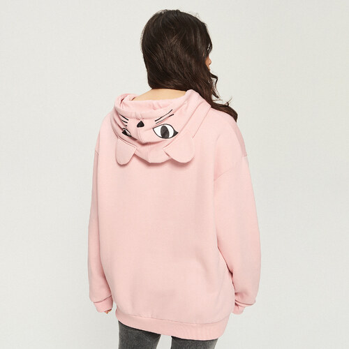 Sinsay - Hanorac - Roz - GLAMI.ro