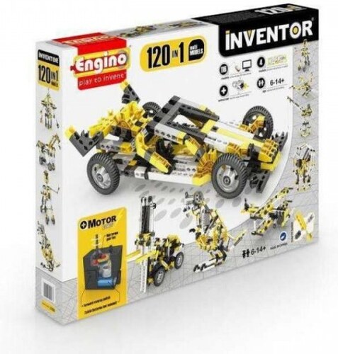 Joc de construcție - Multiple vehicule motorizate Engino Inventor ...