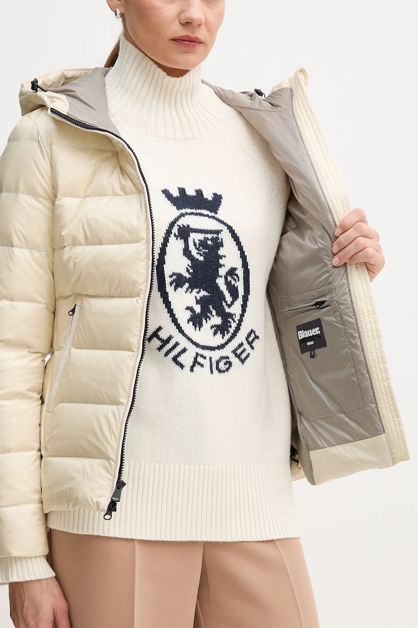 Blauer geacă de puf CHARME - GLAMI.ro