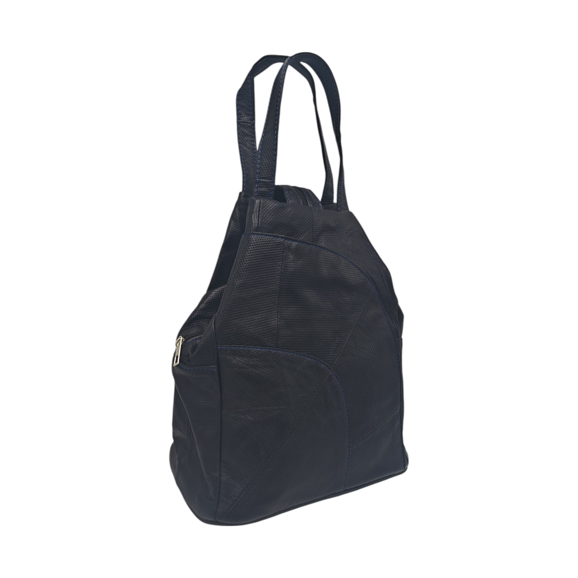 EVoStyle Rucsac Dama Ellisse R60-UNI, Piele Naturală, diferite culori - R60-BP (bleumarin ...