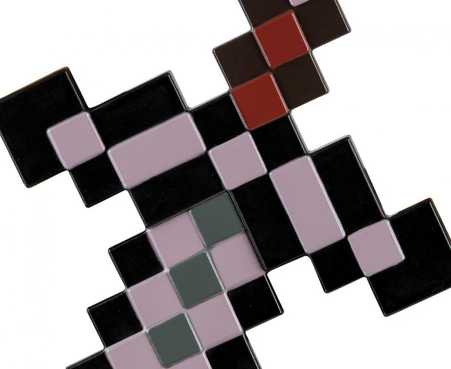 Minecraft Sword Netherite sabie 51 cm - GLAMI.ro