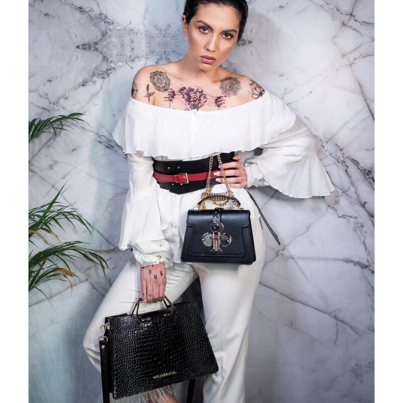 Wild Inga Geanta Mini Kelly Nuvo Negru - GLAMI.ro