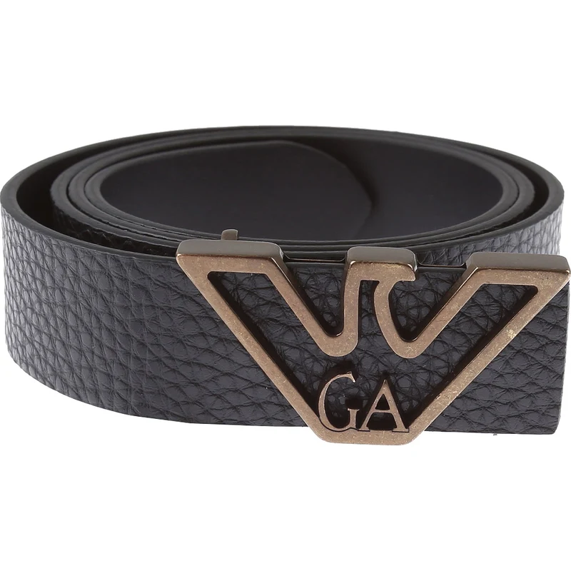 Emporio Armani Curele pentru Femei, Negru, Piele, 2024, 85 90 - GLAMI.ro