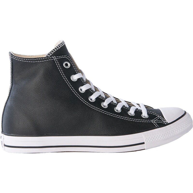 CONVERSE Sneaker înalt 'CHUCK TAYLOR ALL STAR CLASSIC HI LEATHER' negru ...