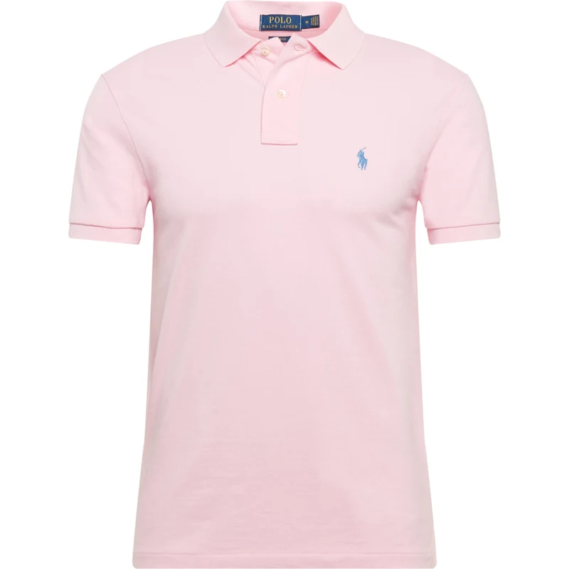 Polo Ralph Lauren Tricou albastru deschis / roz pal - GLAMI.ro