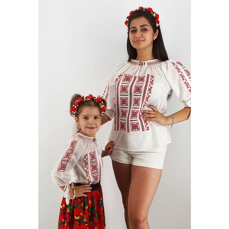 Magazin Traditional Set Traditional IE Mama IE fiica Simona 2 - GLAMI.ro