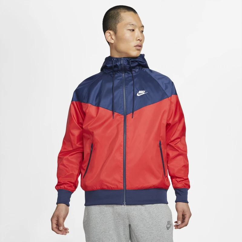 Nike Sportswear Windrunner UNIVERSITY RED/MIDNIGHT NAVY/WHITE - GLAMI.ro