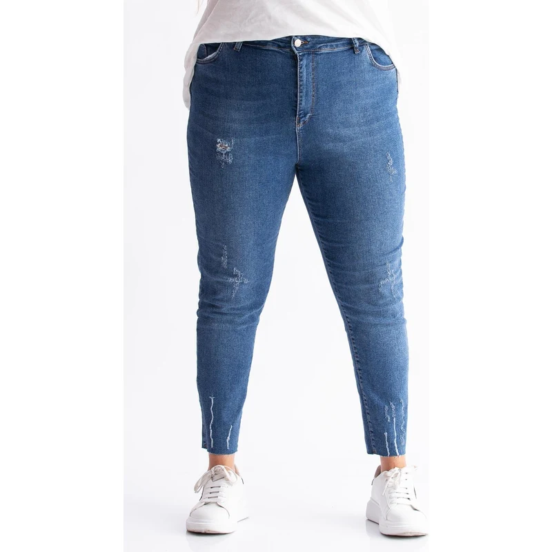 Haine de vis Blugi Dama Marimi Mari Bleu - GLAMI.ro