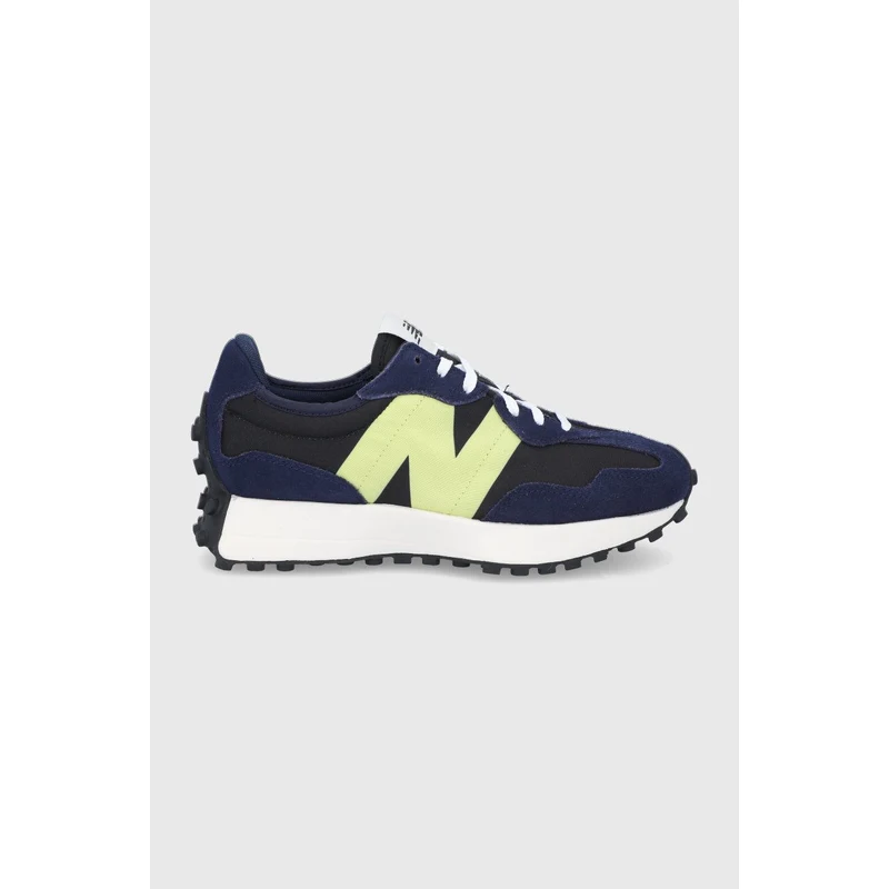 New Balance Pantofi WS327CC culoarea albastru marin, cu toc plat - GLAMI.ro