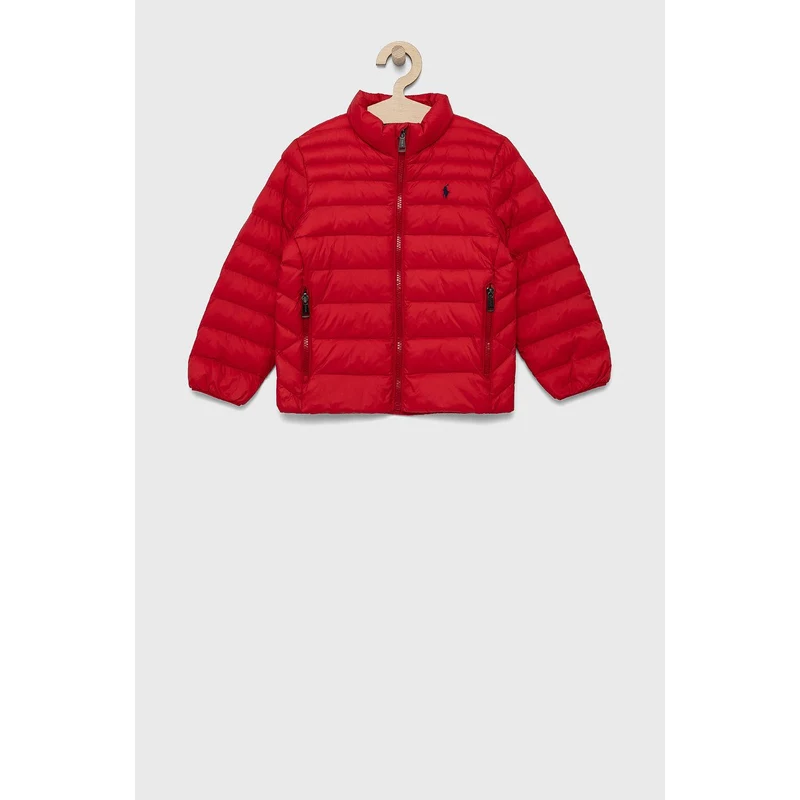 Polo Ralph Lauren Geacă copii culoarea rosu - GLAMI.ro