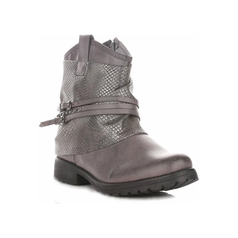 botine de damă Lady Glory gri F269-1 - GLAMI.ro