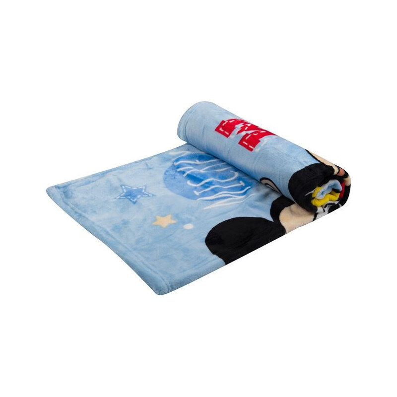 Patura bebe, Lejla moale, 75×100 cm, Mickey Mouse - GLAMI.ro