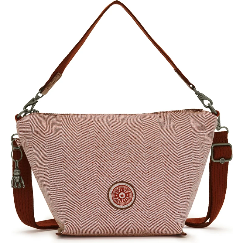 KIPLING Geantă de umăr 'MALIKA PEP' roșu deschis / roşu închis - GLAMI.ro