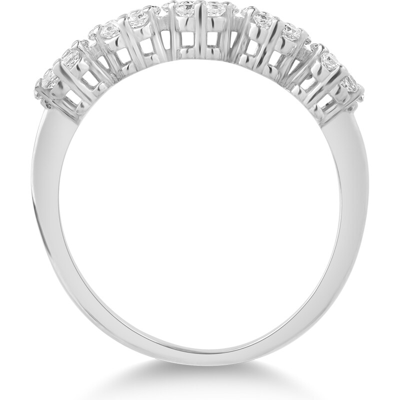 TEILOR Inel din aur alb de 14K - GLAMI.ro