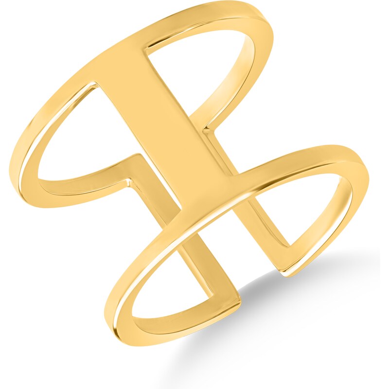 TEILOR Inel din aur galben de 14K - GLAMI.ro