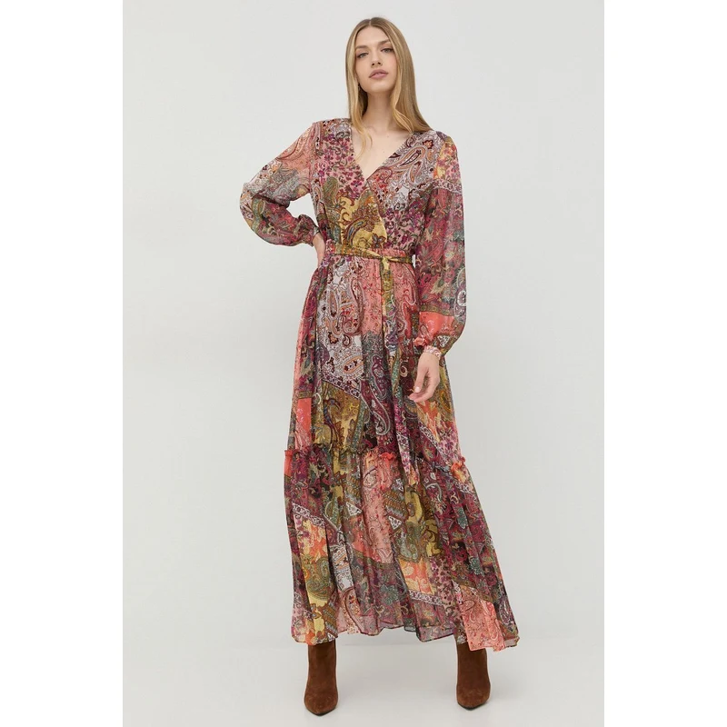 Guess rochie maxi, evazati - GLAMI.ro