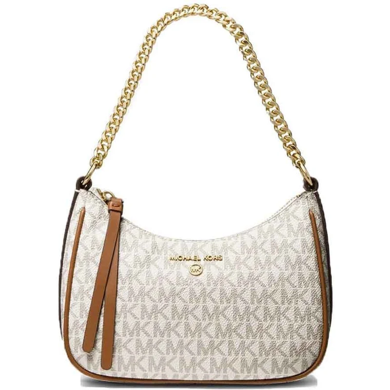 MICHAEL KORS Geantă mică Sm Chain Pouchette 32H1GT9C1B 149 vanilla/acrn ...