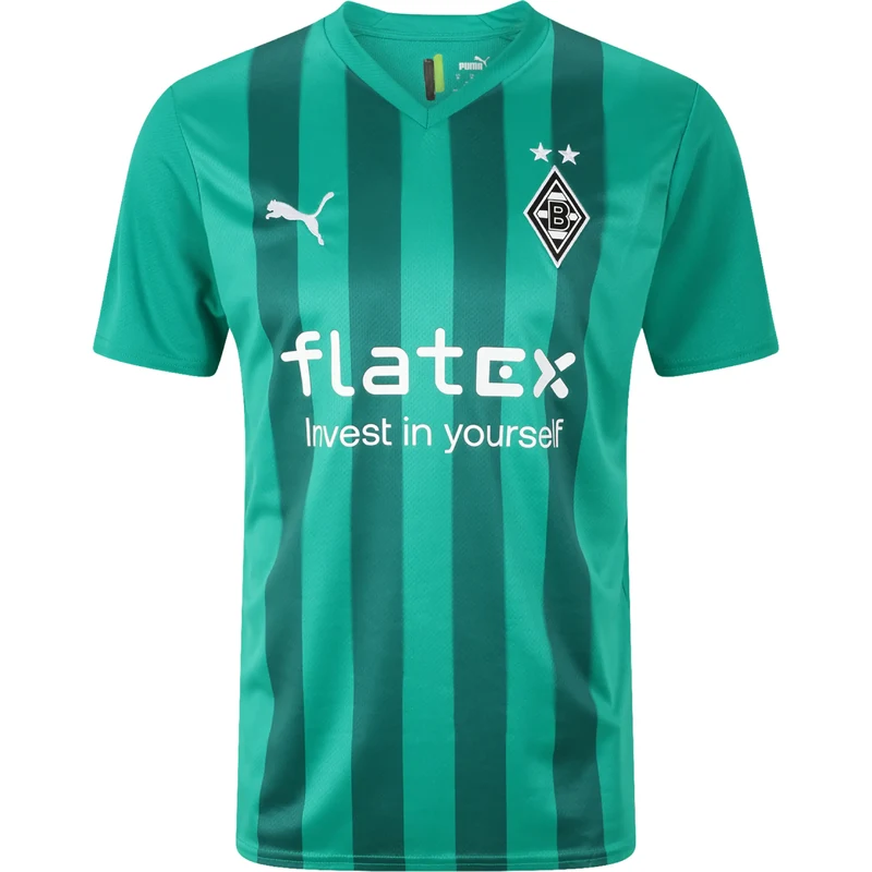 PUMA Tricot 'Borussia Mönchengladbach Away 2022/2023' verde smarald ...