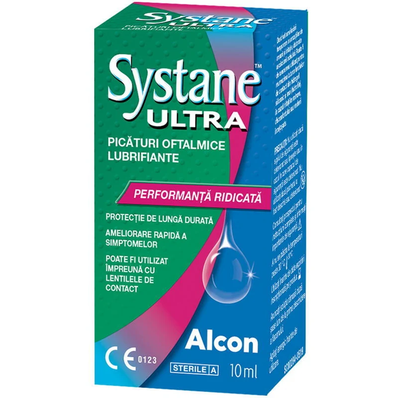 Alcon Picaturi oftalmice Systane Ultra Lubricant Eye Drops 10 ml - GLAMI.ro