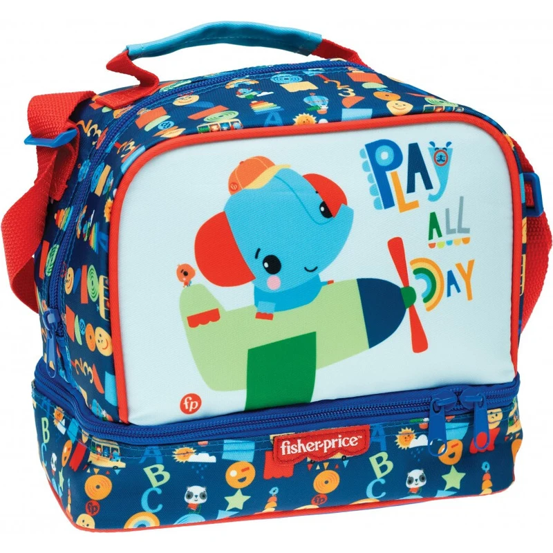Fisher-Price Animals geantă termoizolantă pentru prânz 21 cm - GLAMI.ro