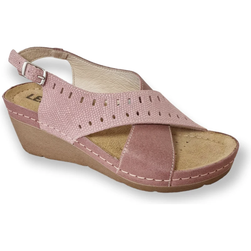 Sandale Leon 1030 rose - dama - GLAMI.ro