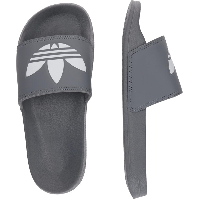 ADIDAS ORIGINALS Saboți 'Adilette Lite' gri / alb - GLAMI.ro