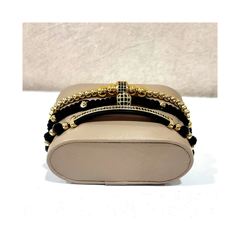 FashionForYou Set Forever Love, trei bratari pe snur cu prindere ...