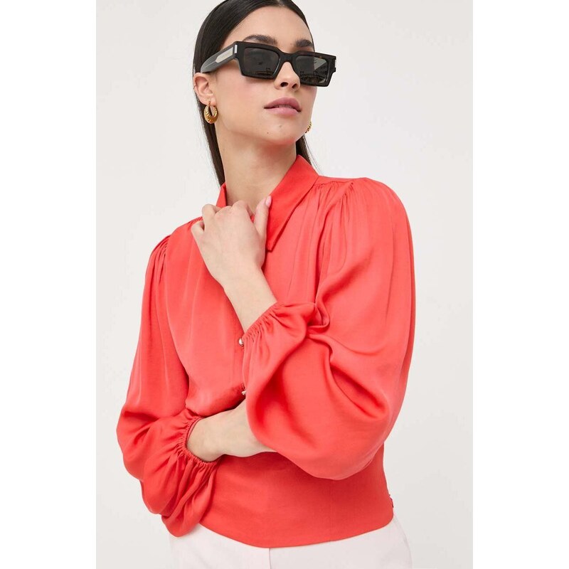 Morgan bluza femei, culoarea portocaliu, neted - GLAMI.ro