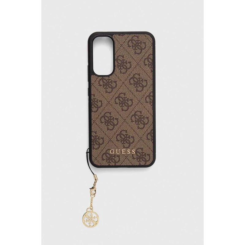 Guess Husă pentru telefon Samsung Galaxy A34 culoarea maro - GLAMI.ro