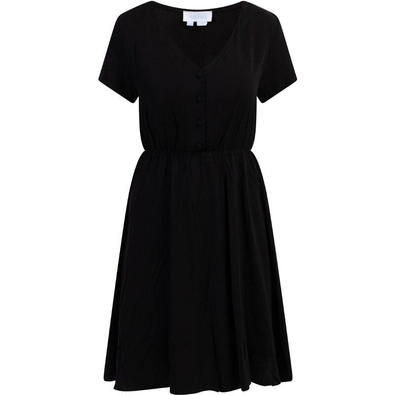 usha BLUE LABEL Rochie de vară negru - GLAMI.ro