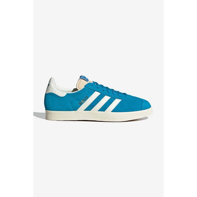 adidas Originals sneakers din piele întoarsă Gazelle GY7337 GY7337-blue ...