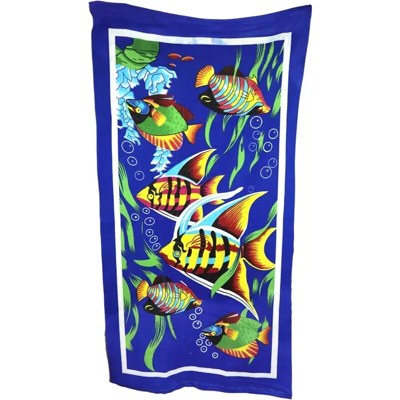 Prosop plaja, 150 x 70 cm, model pesti, magrot 20352 - GLAMI.ro