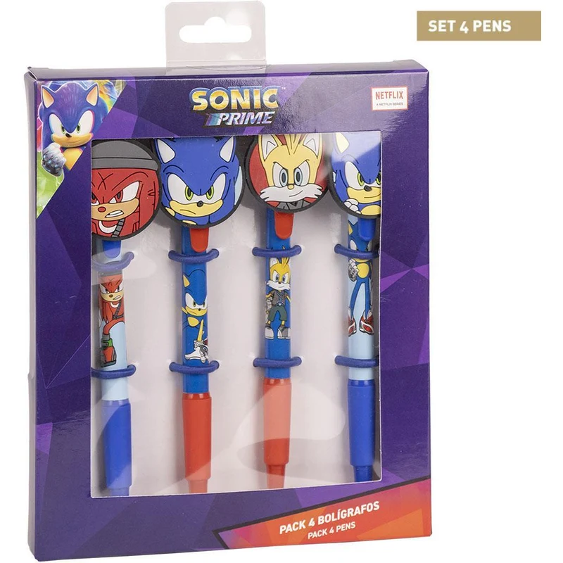 PEN PACK X4 SONIC PRIME - GLAMI.ro