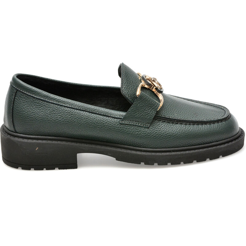 Mocasini EPICA verzi, 31451, din piele naturala - GLAMI.ro