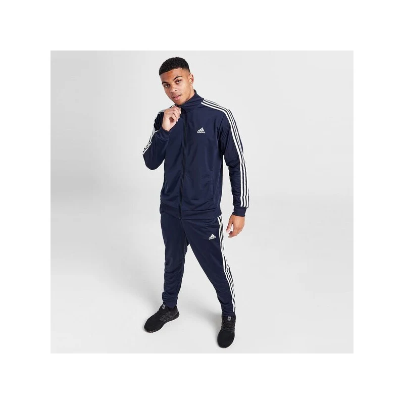 Adidas Set Bos 3 Str Suit Leg Ink Bărbați Îmbrăcăminte Treninguri ...