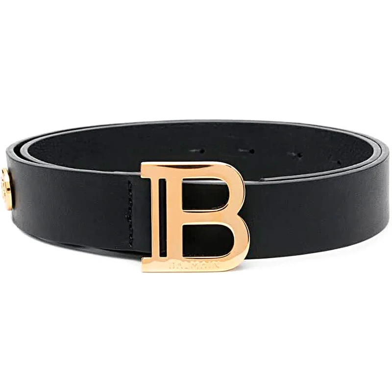 Balmain Curele pentru Copii Fete, Negru, Piele, 2024, V VI - GLAMI.ro